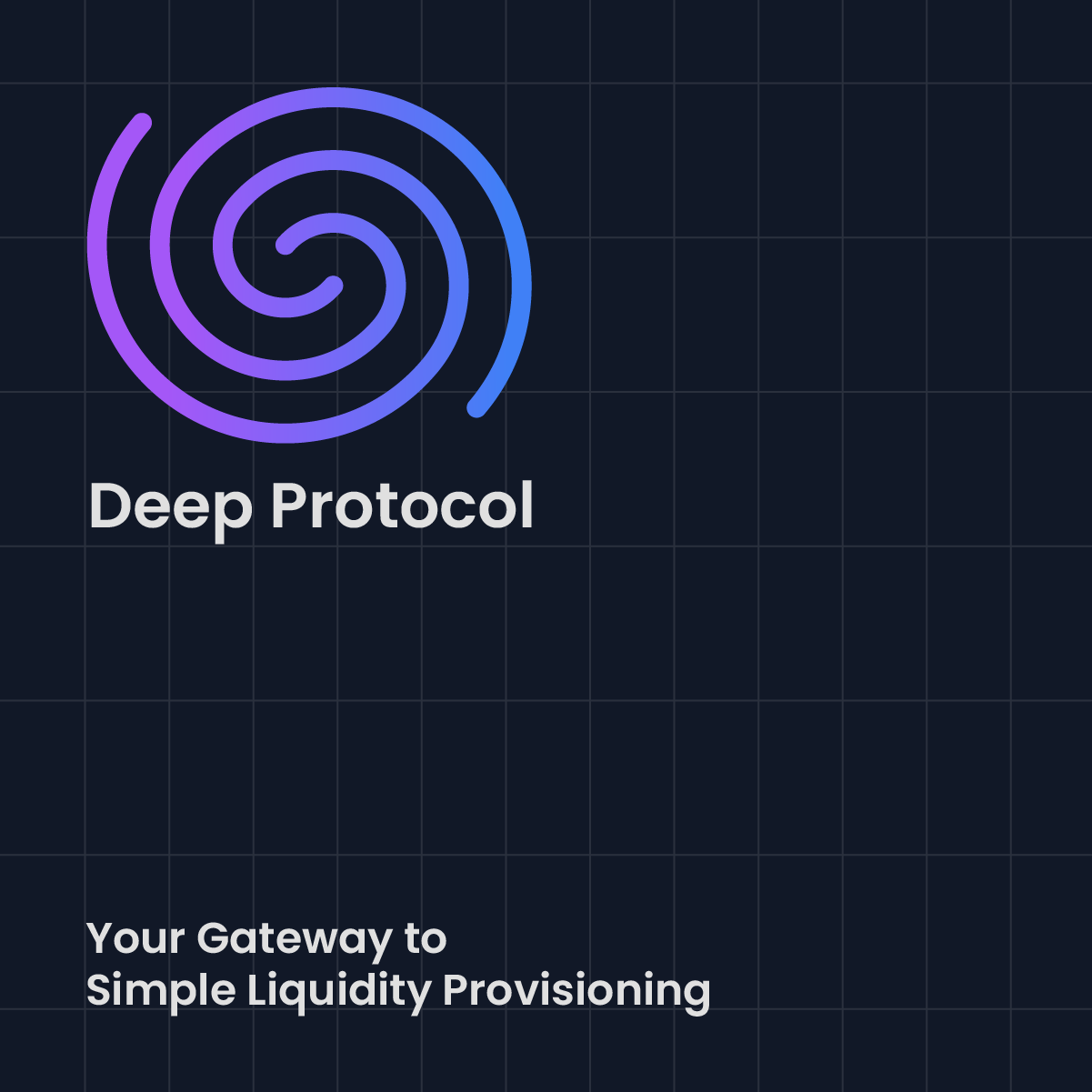 Deep Protocol — Your Gateway to Simple Liquidity Provisioning